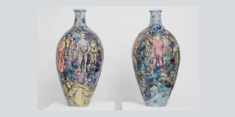 Grayson Perry Brexit Vases Go On Display At V&A - Artlyst