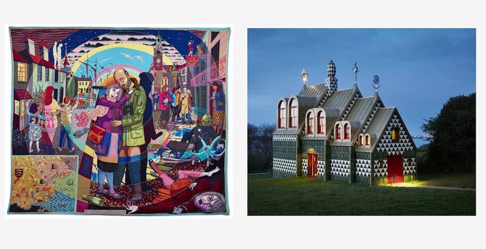 Grayson Perry Unveils Julie Cope Artefacts Display - Artlyst